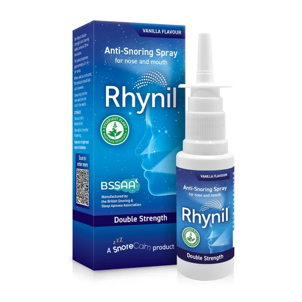 Rhynil Double Strength Anti-Snoring Spray | Vanilla Flavour 35ml