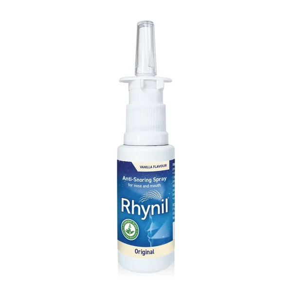 Rhynil Anti-Snoring Spray for Nose & Mouth | Vanilla Flavour 35ml